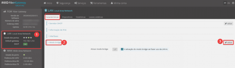 Como Colocar o Router MEO em Bridge – Guia Completo